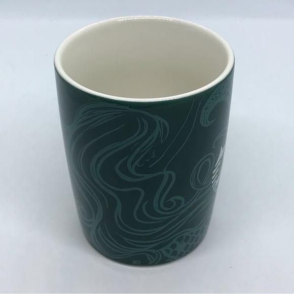 Starbucks | Dining | 220 Starbucks Green Mermaid Logo Design 0 Oz ...